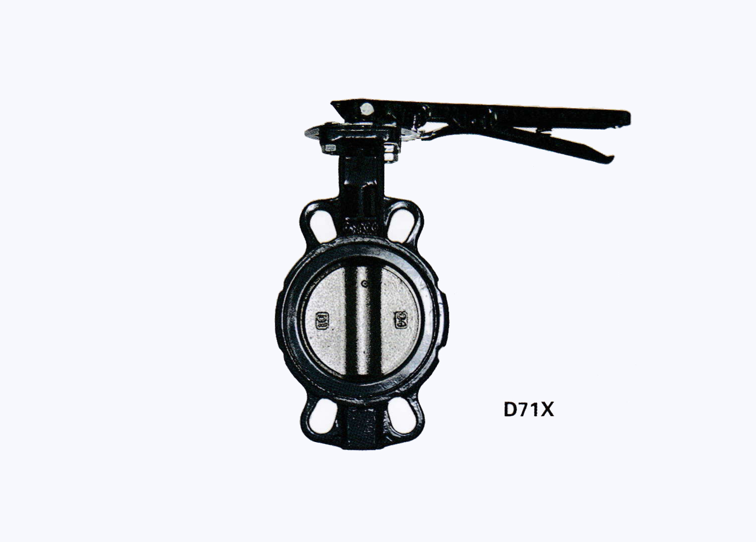 D71X手柄对夹式蝶阀 - 江苏博琨流体科技有限公司